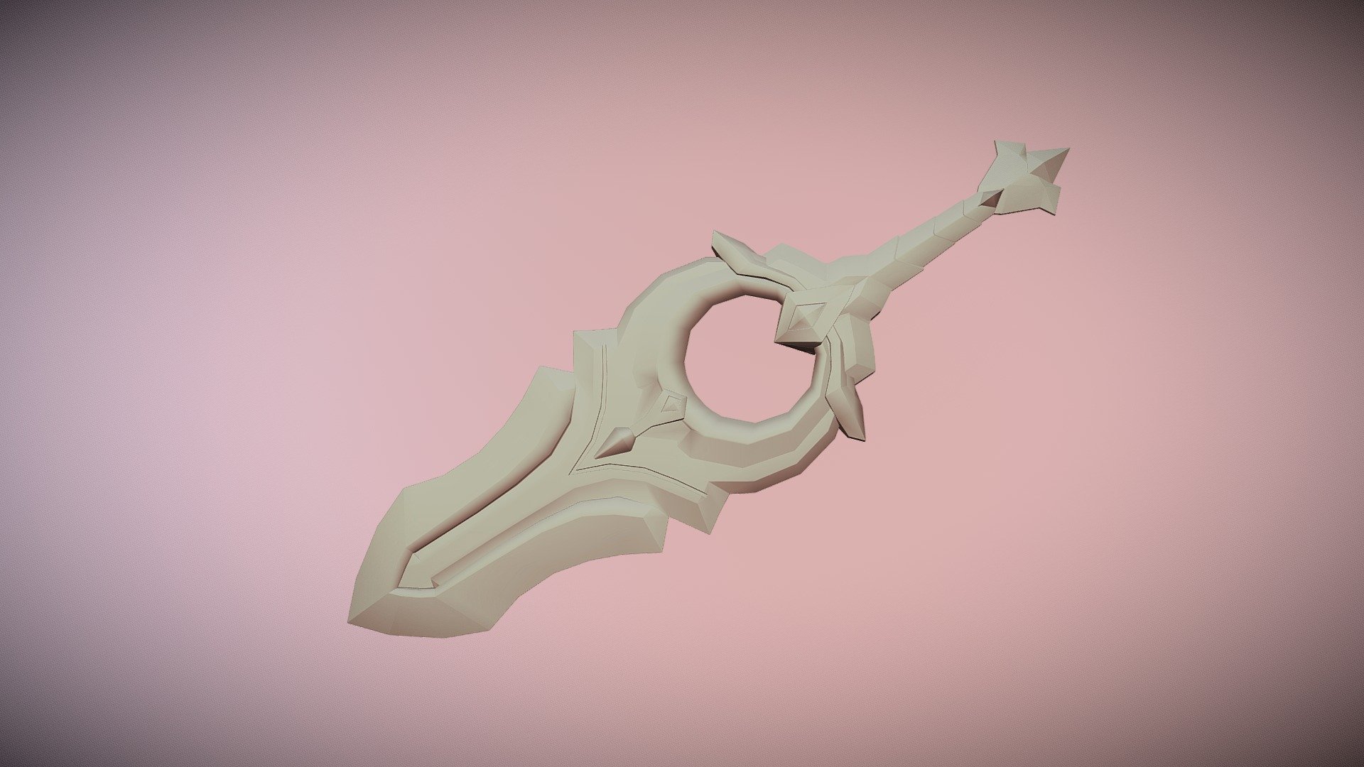 Riven Dawnbringer Sword - League of Legends - 3D model by Marina H ...