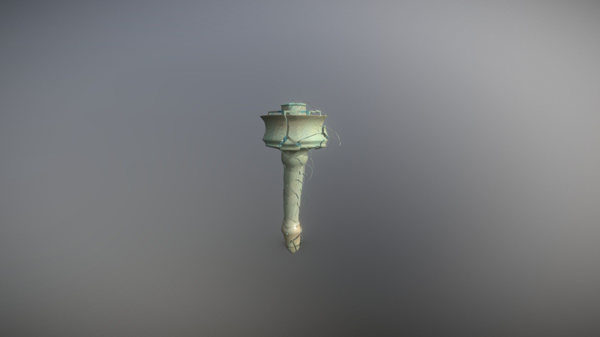 Smoldering Liberty - 3D model by IshakBile [d31ae7f] - Sketchfab