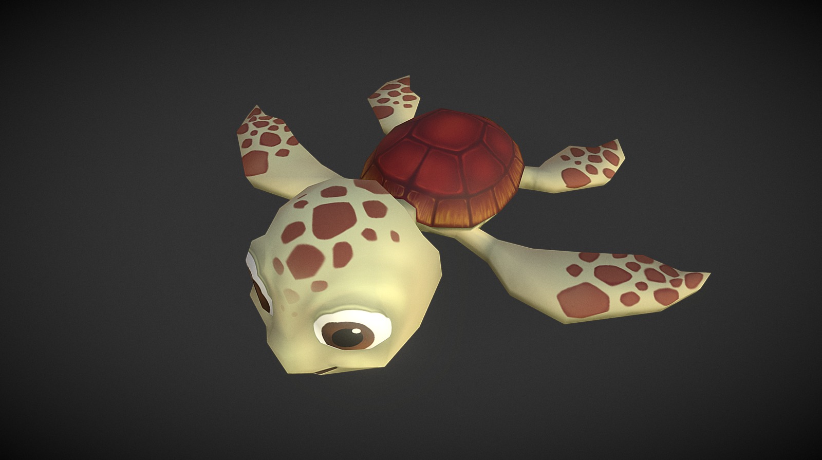 Turtle - 3D model by YOURS (@double2) [d31b5ce] - Sketchfab