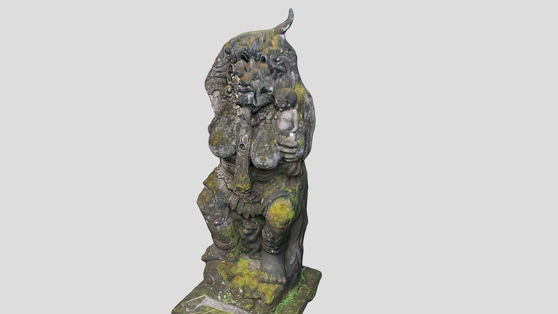 Patung Rangda Candi Bentar Dalem - 3D model by pandawa234 [d31c405 ...
