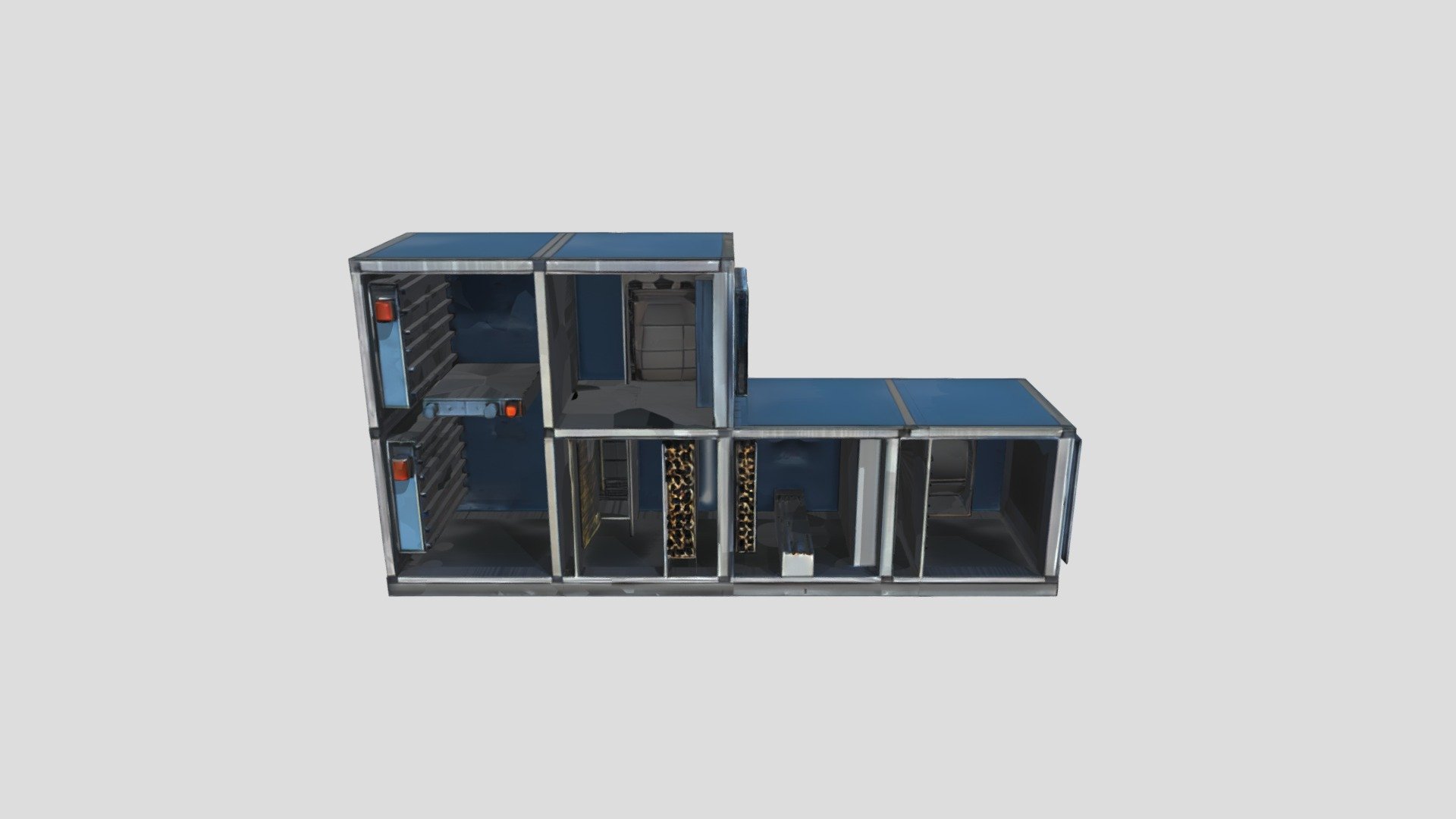 Industrial ventilation system unit - 3D model by ademjouini61 [d31d27e ...