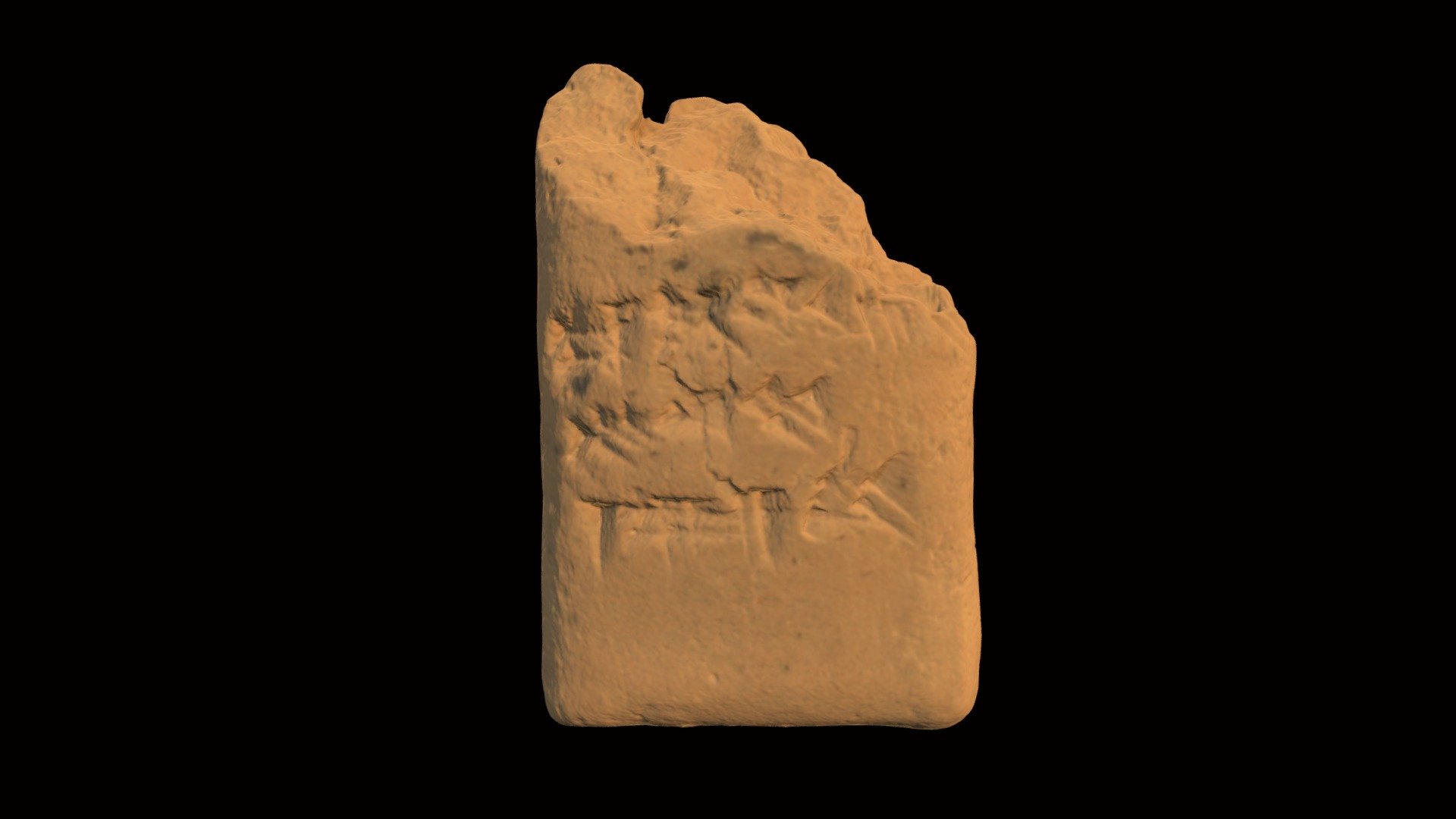 Cuneiform Tablet HMANE1891.11.60 - 3D model by Harvard Museum of the ...