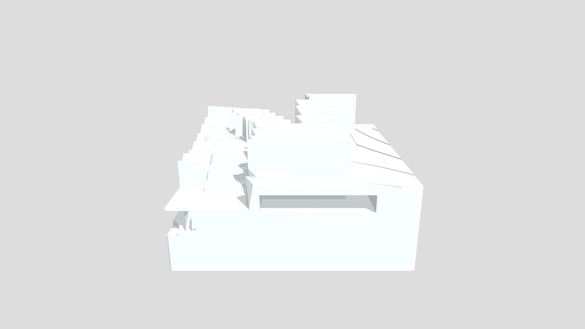 ARCH 201 B.3. Chunk Model (10/29/20) - Download Free 3D model by ...