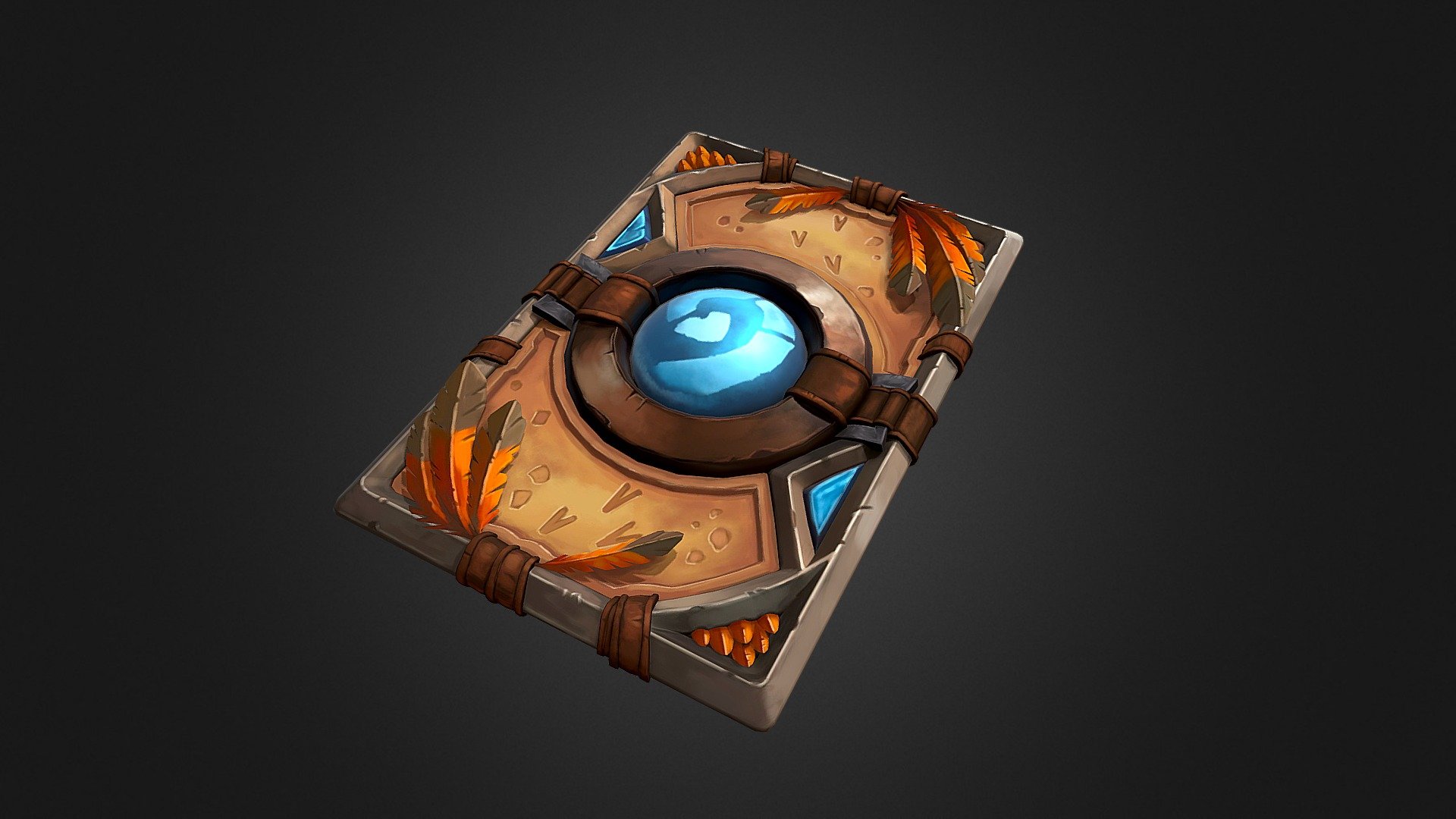 Traveler Pepe Card Back 3D - Hearthstone Fan Art - 3D model by Jonathan ...