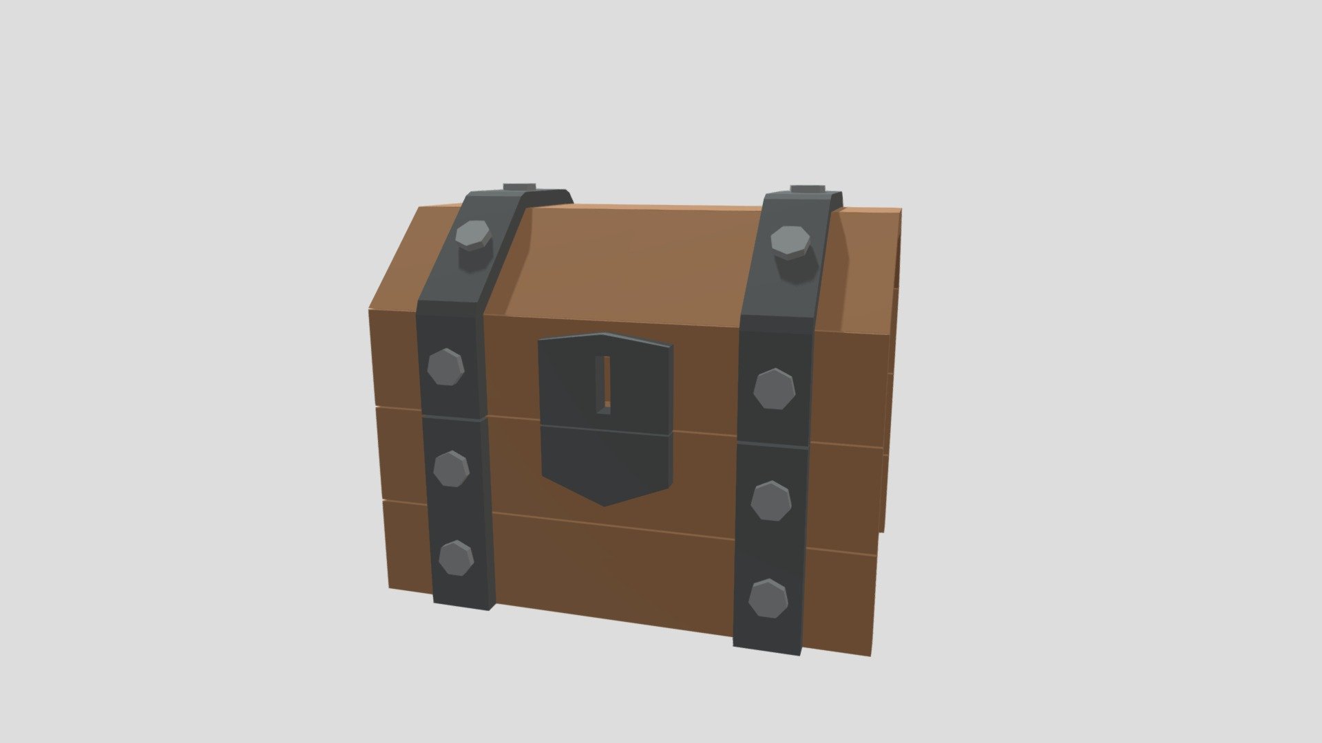Simple Chest - 3D model by MineeTurtlee [d323040] - Sketchfab