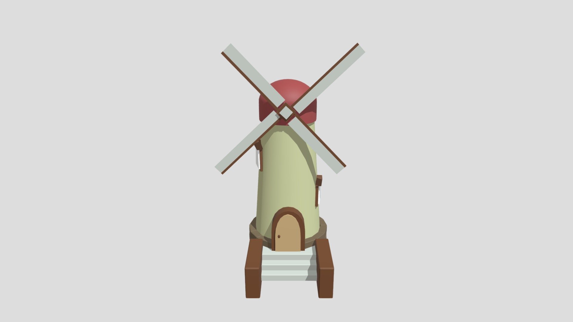 Windmill - Download Free 3D model by luckyshotlayne [d3240fa] - Sketchfab