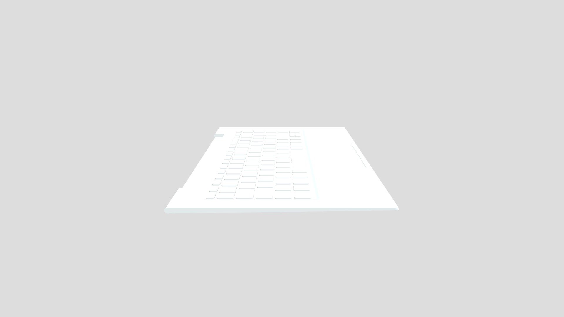 Laptop - Keyboard - Download Free 3D model by MirelMujkanovic [d324a5c ...