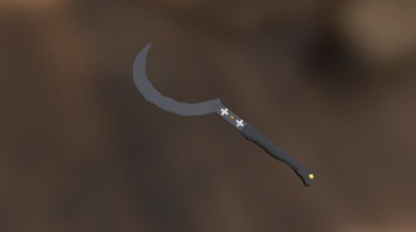 Cruve Blade thingy minecraft - 3D model by Henry9135 [d325726] - Sketchfab