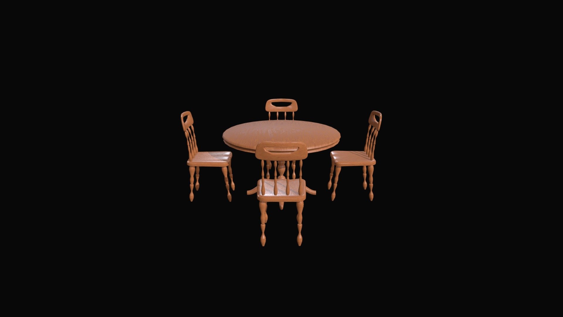 Dining Room Table - Buy Royalty Free 3D model by NOMADICX (@Astutsman ...