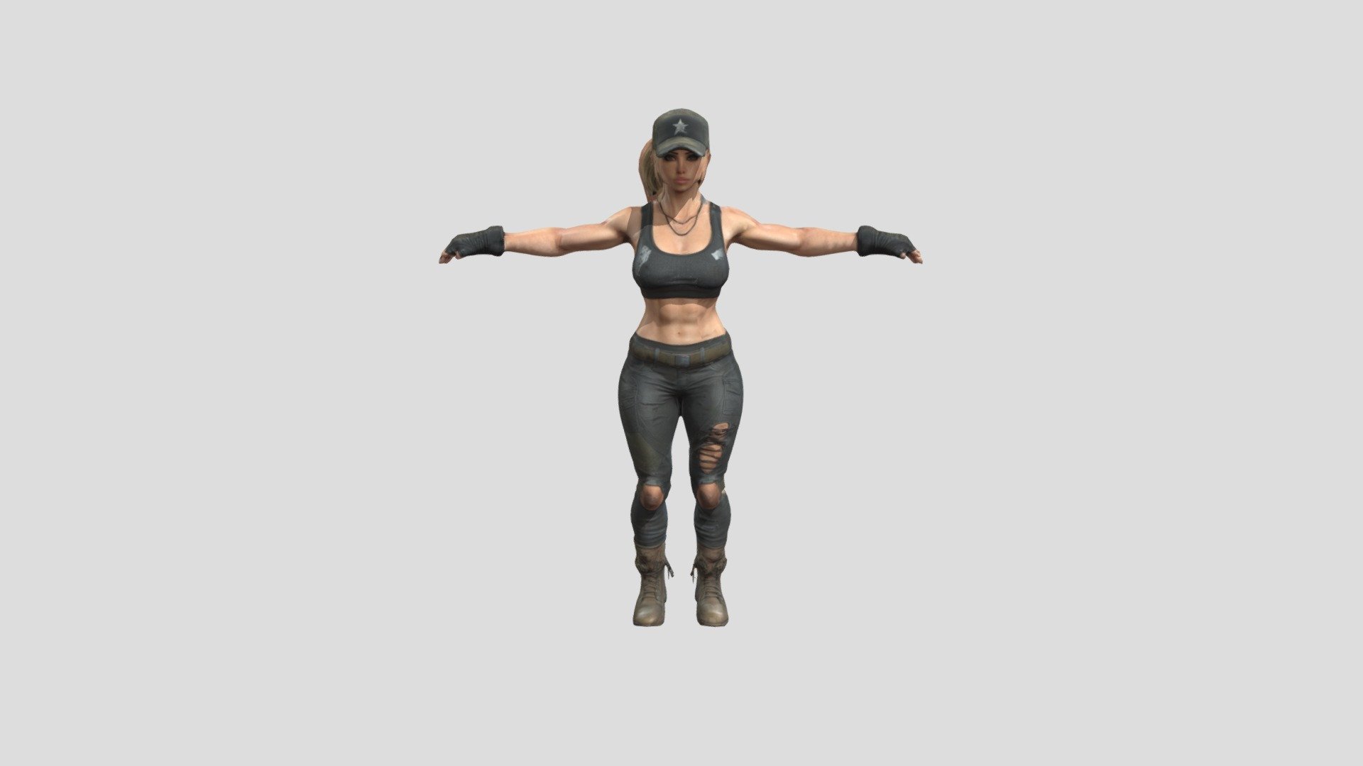 Survivor Warrior - Download Free 3D model by socialgarbagemedia ...