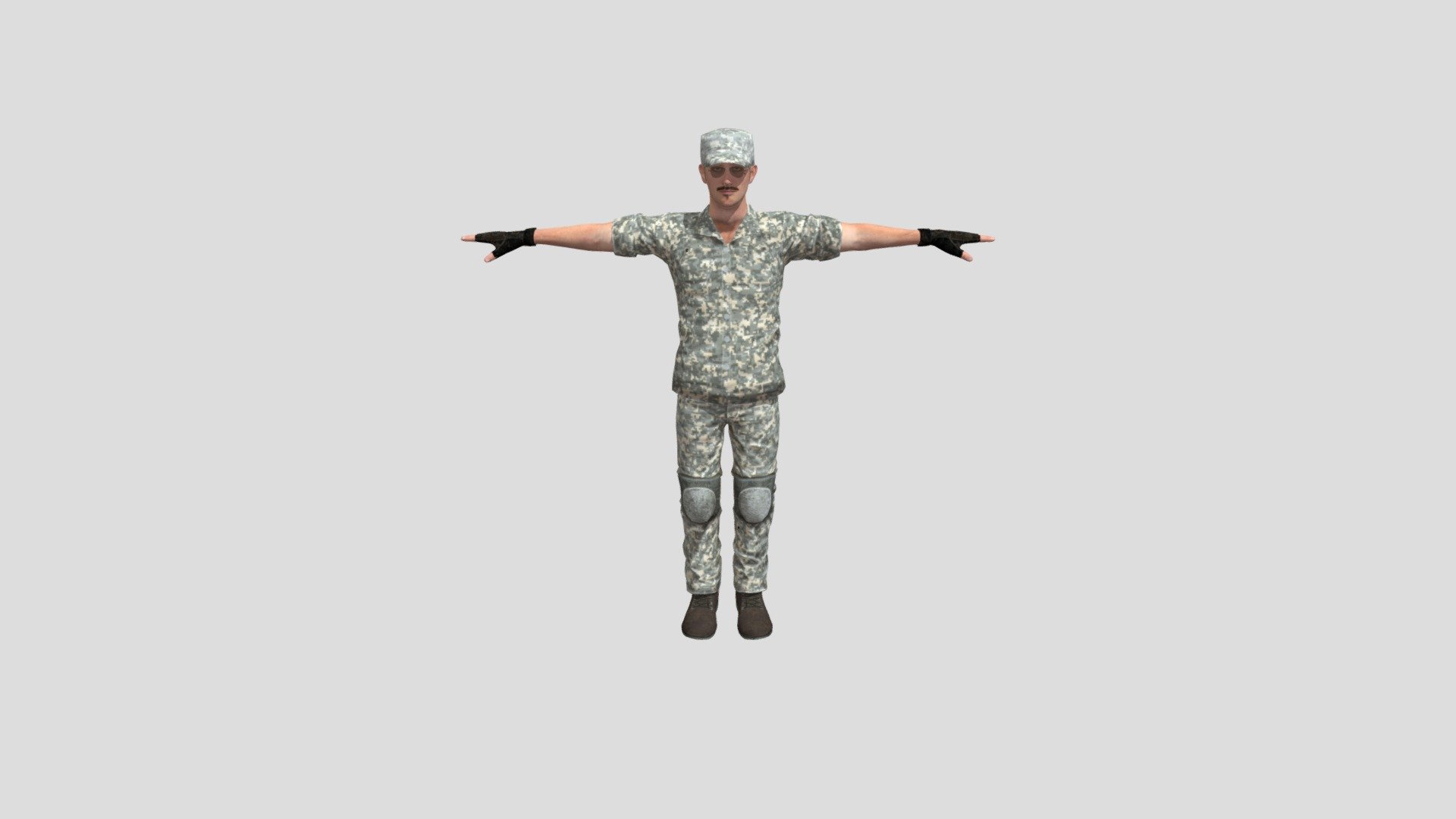 Army Officer - Download Free 3D model by maxwell (@maxwell.oleary ...