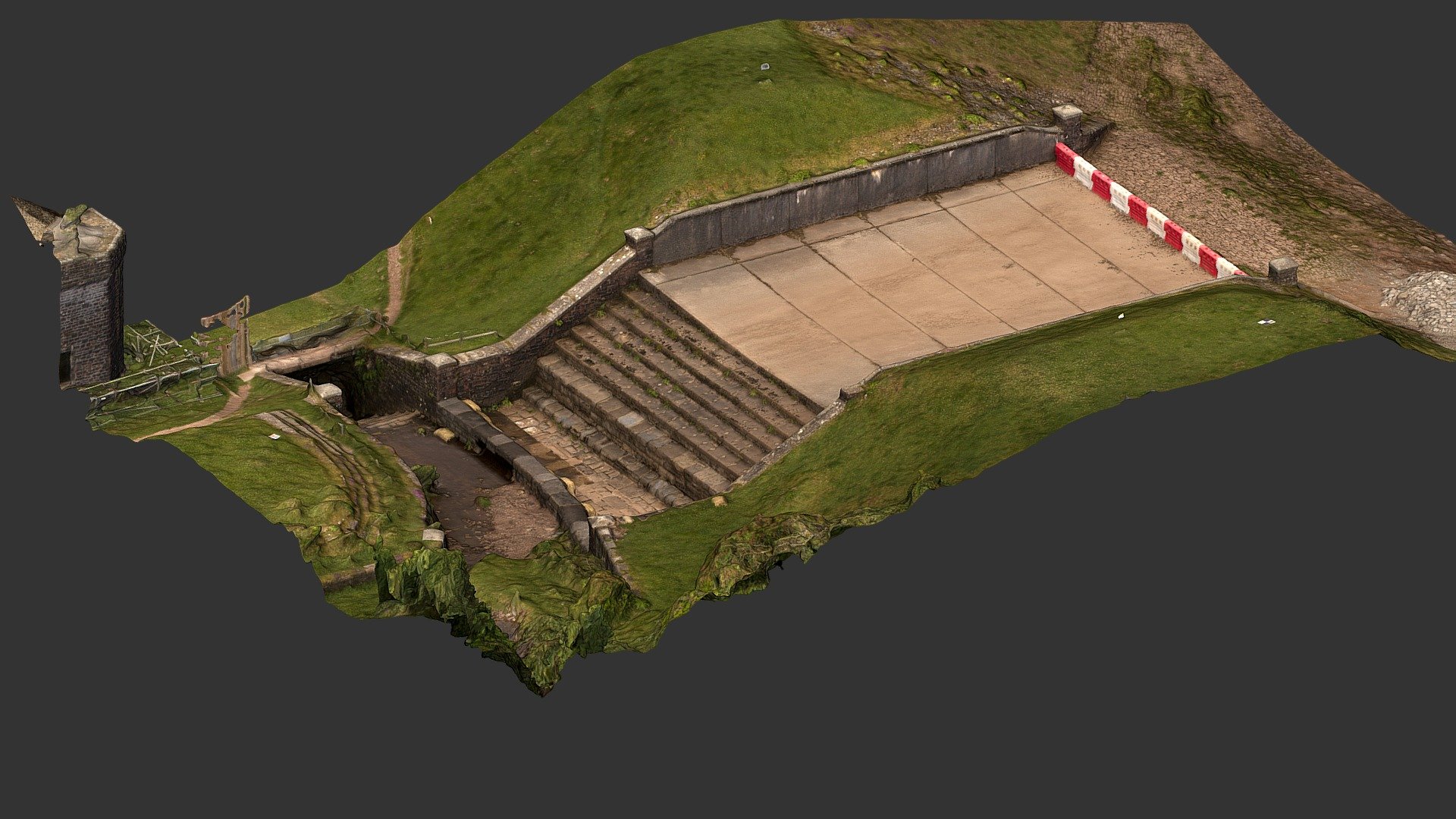 Spillway - 3D model by SUMO GeoSurveys (@aerial-cam) [d328b49] - Sketchfab