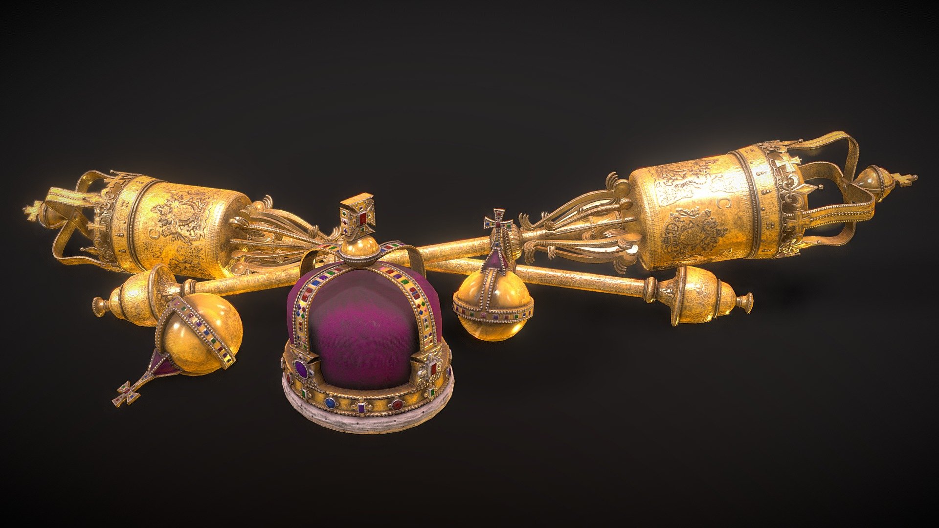 Fallout London: The Queen's Regalia - 3D model by C3D (@3delight ...