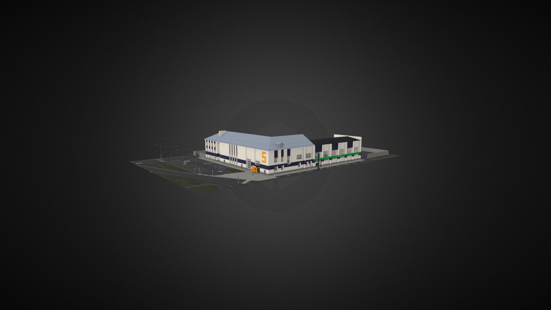Building - Download Free 3D model by Badcoffey [d32ab4a] - Sketchfab