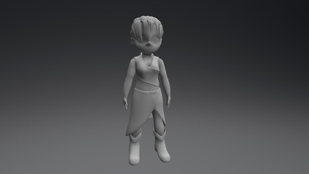 Stylized Dani Model - 3D model by DragonloreStudios [d32abb0] - Sketchfab