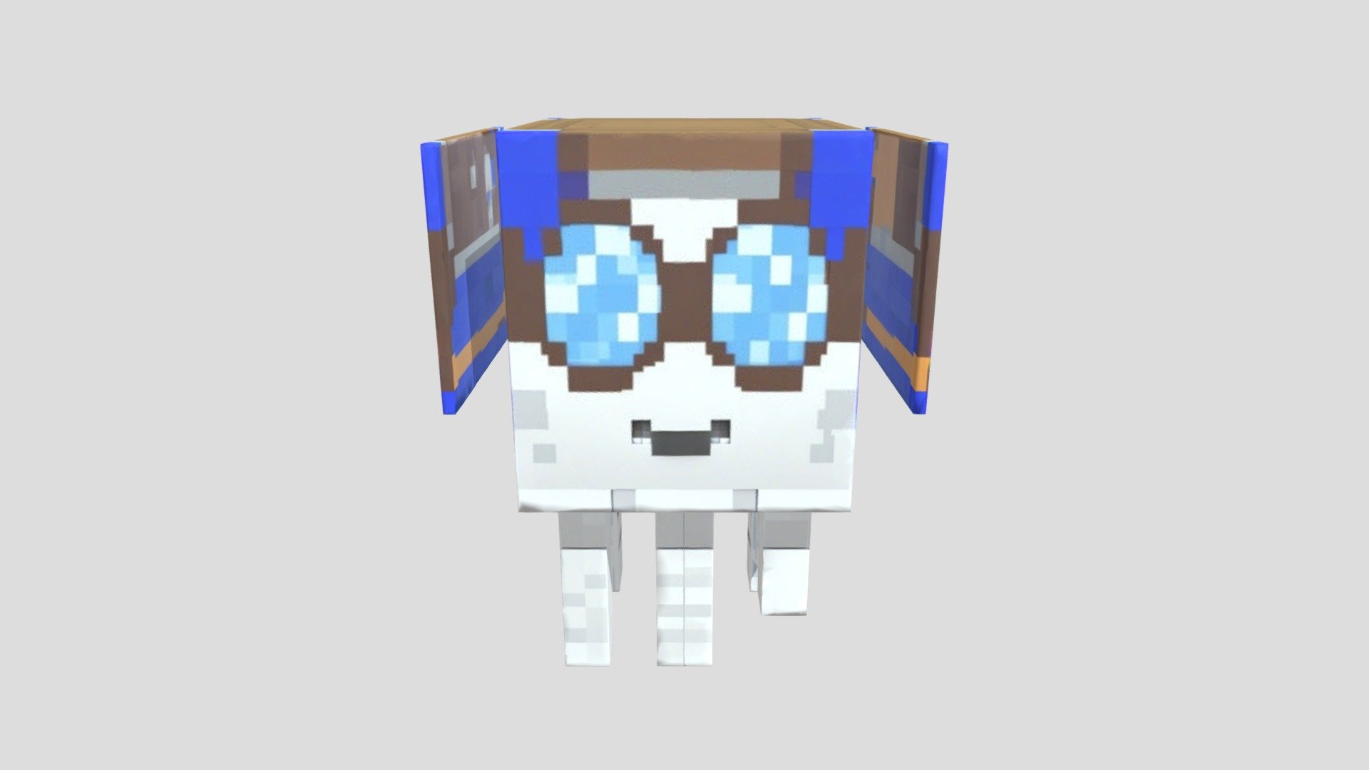 Happy ghast - 3D model by mahim_gg [d32ac75] - Sketchfab
