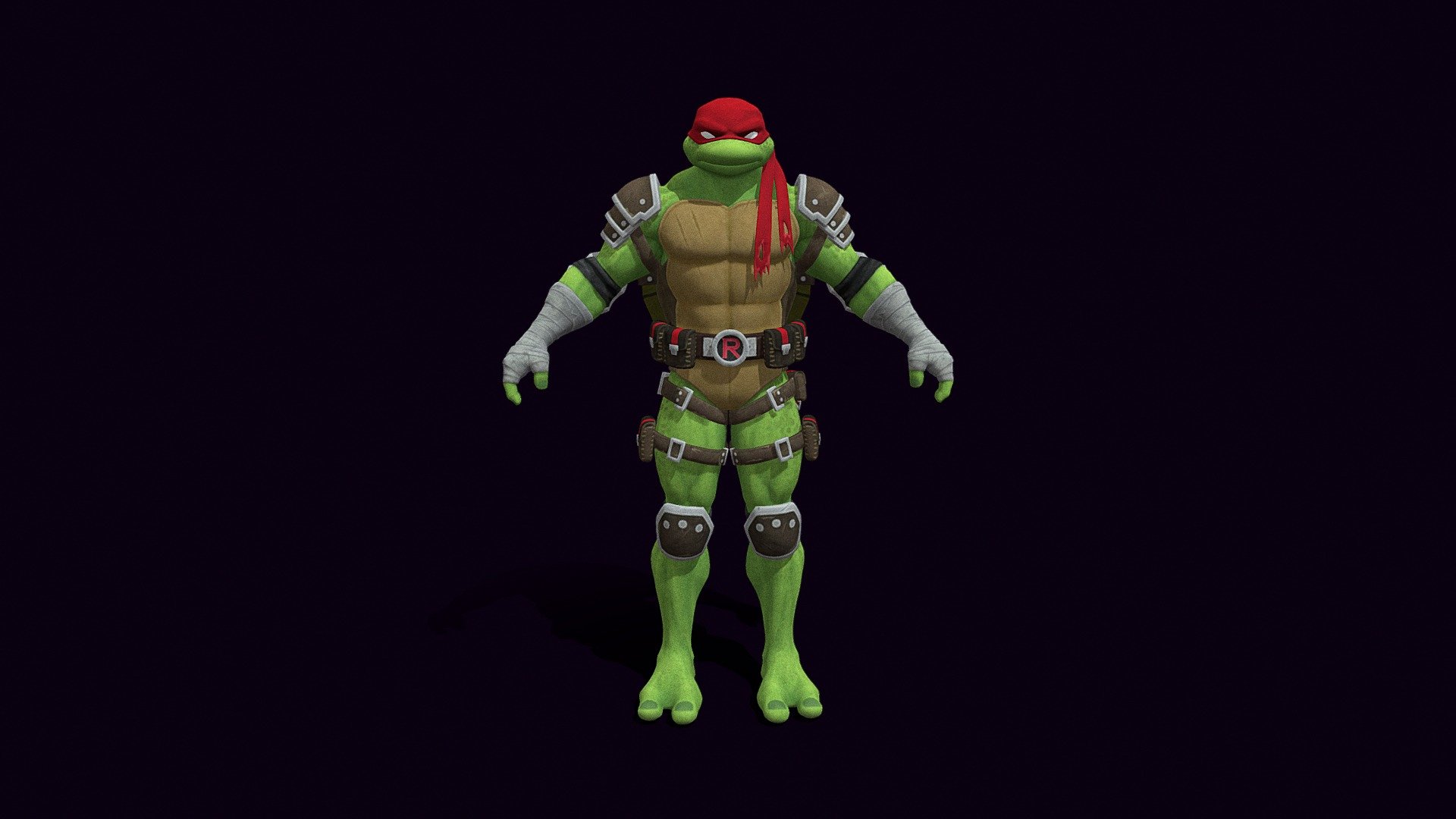 tmnt-raphael-fortnite - 3D model by sinner.chd [d32ce6c] - Sketchfab