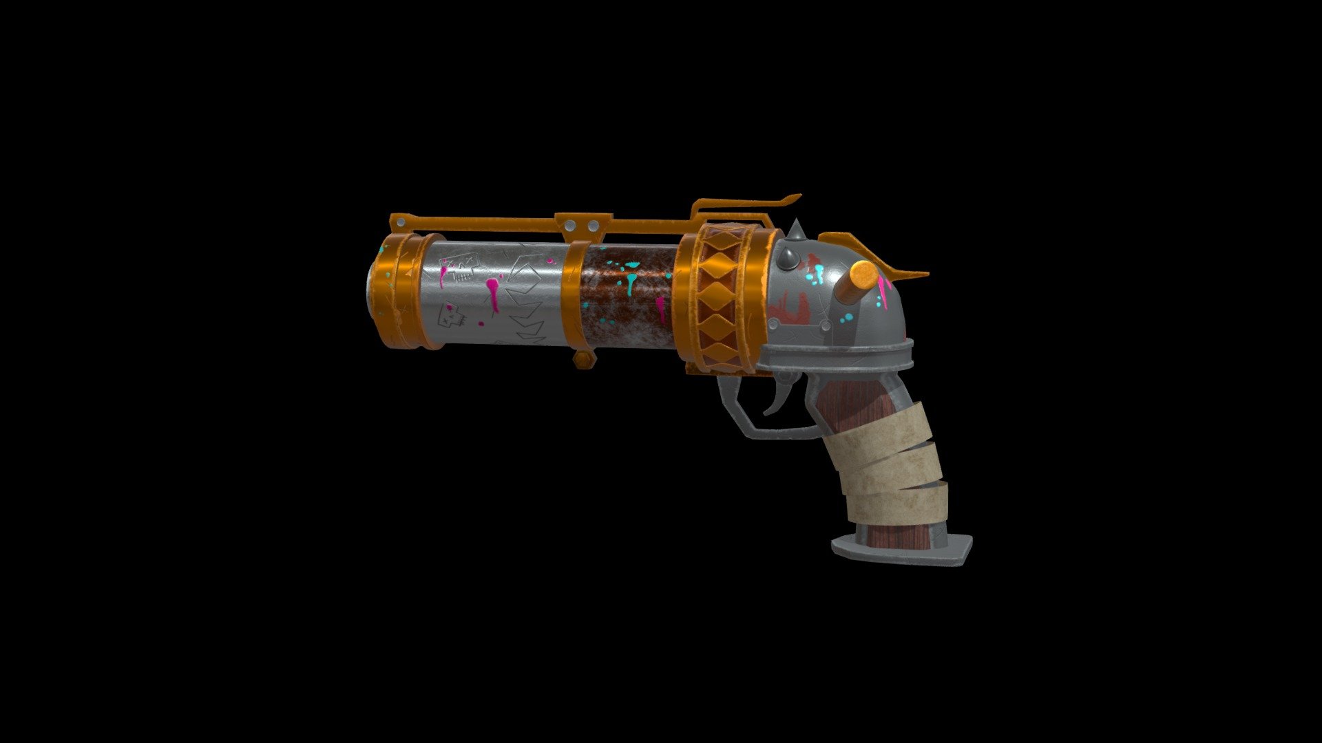JinxPistol - 3D model by emma.izzo [d32dc53] - Sketchfab
