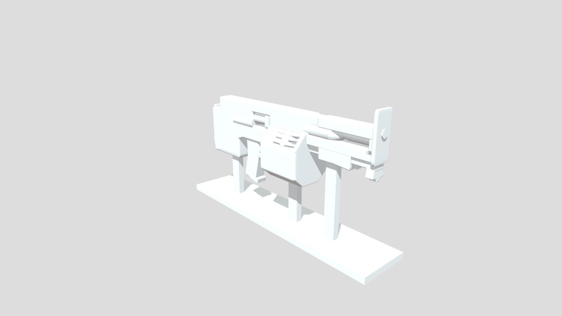 HAR [Heavy Assault Rifle] 3D printable - Download Free 3D model by Deez ...
