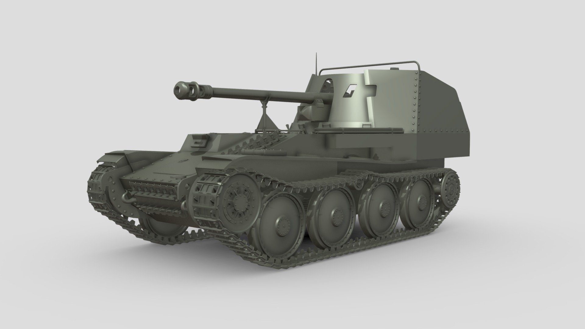 Marder III - 3D model by Paweł Hyciek Virtual_Reconstruction_CWR ...