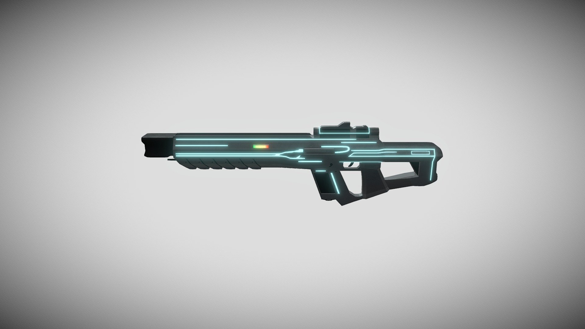 Energy Rifle - 3D model by YahyaKassab [d32e727] - Sketchfab