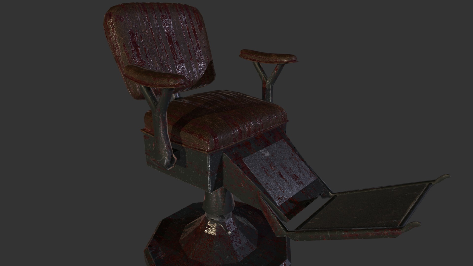 Bloody Torture Chair - 3D model by Warrior Game Studios ...