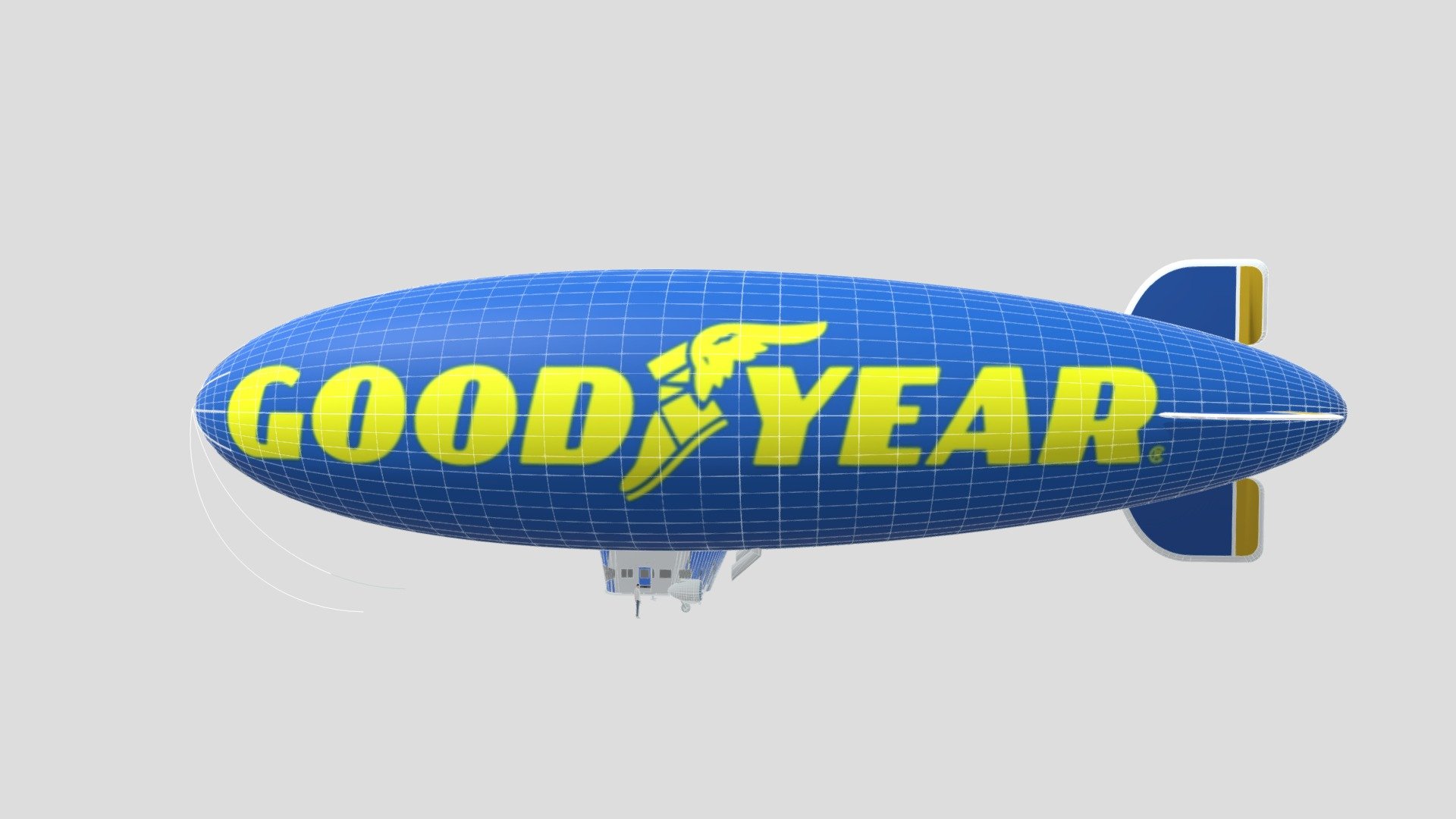 Goodyear Blimp 2015 - Download Free 3D model by federicogonz2124 ...