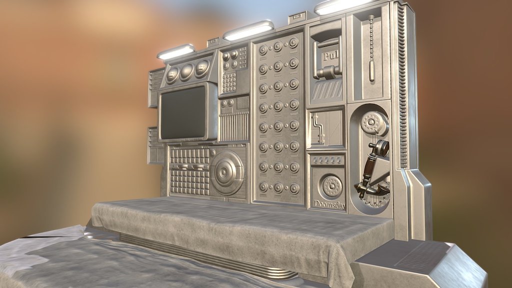 Static Radio Console W.I.P (V0.2) - 3D model by Johnathon Goswick ...