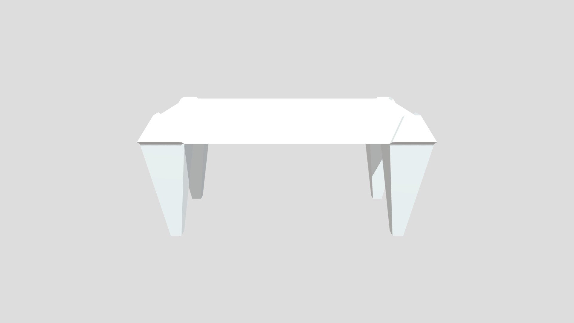Metal Table - 3D model by phgk93 [d3326c4] - Sketchfab