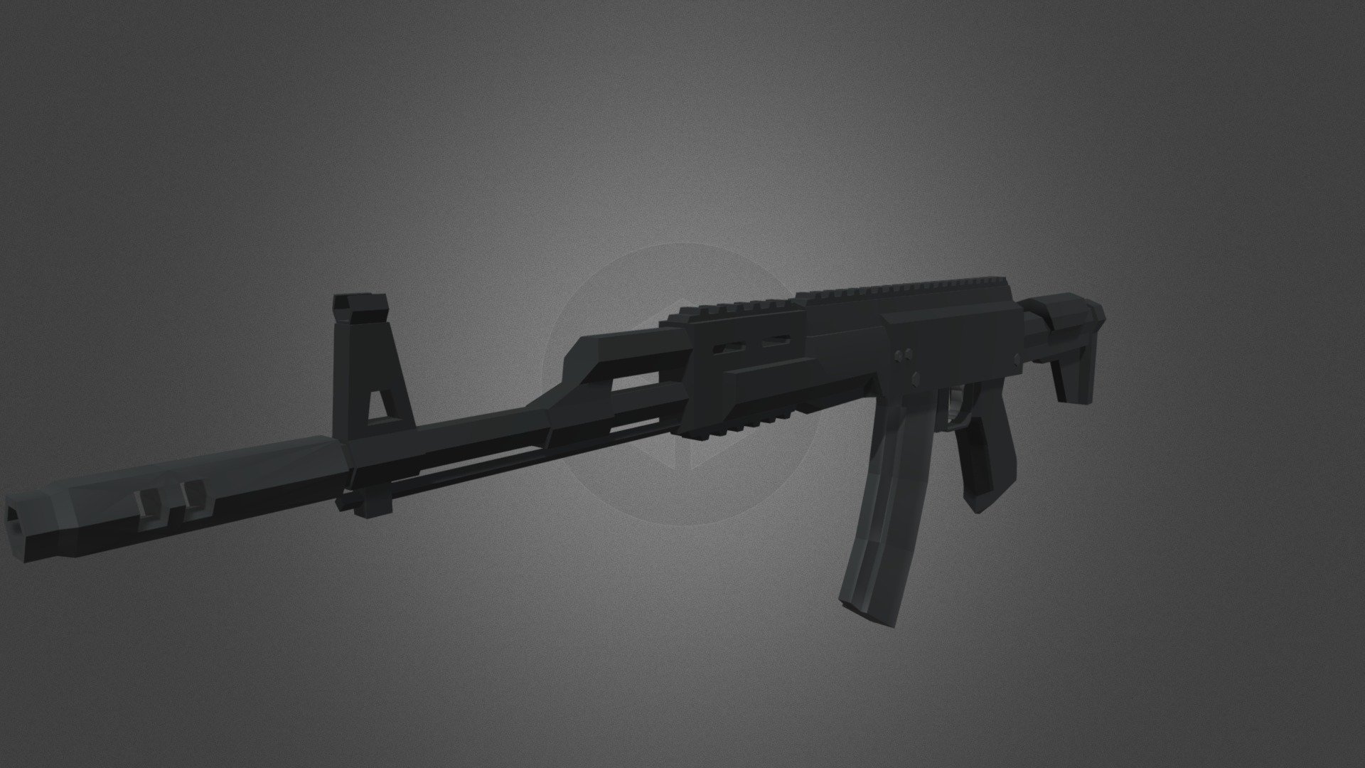 Low Poly AK-12 - Download Free 3D model by s14595 [d33277d] - Sketchfab