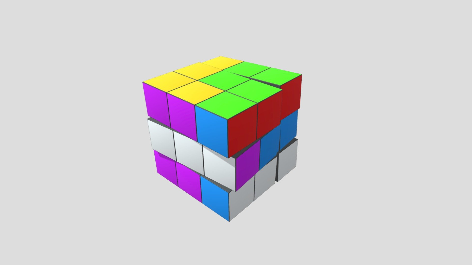 Rubik's Cube Animation - Download Free 3D model by Yan (@yanbatsman ...