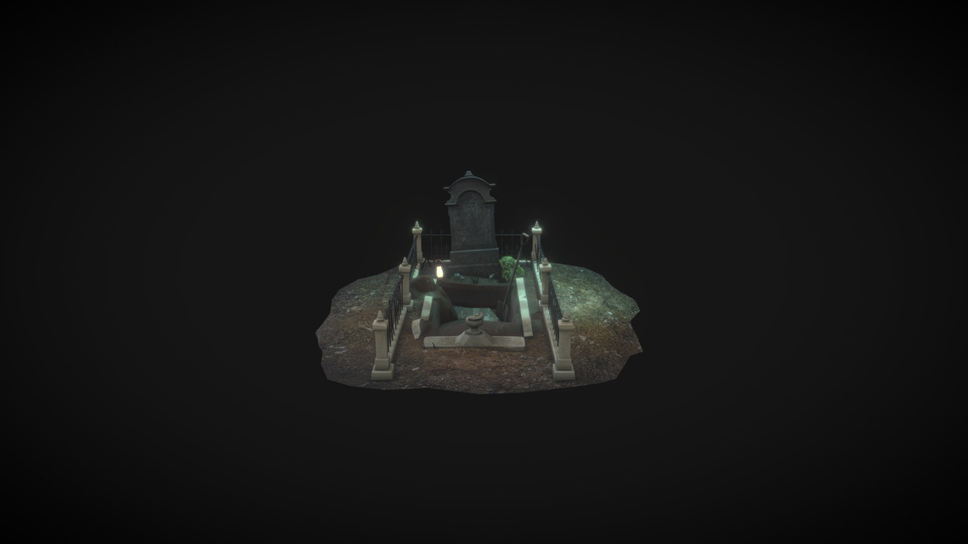 Usiak_Graveyard - 3D model by Patrick Kenney (@pancrudo) [d334e7f ...