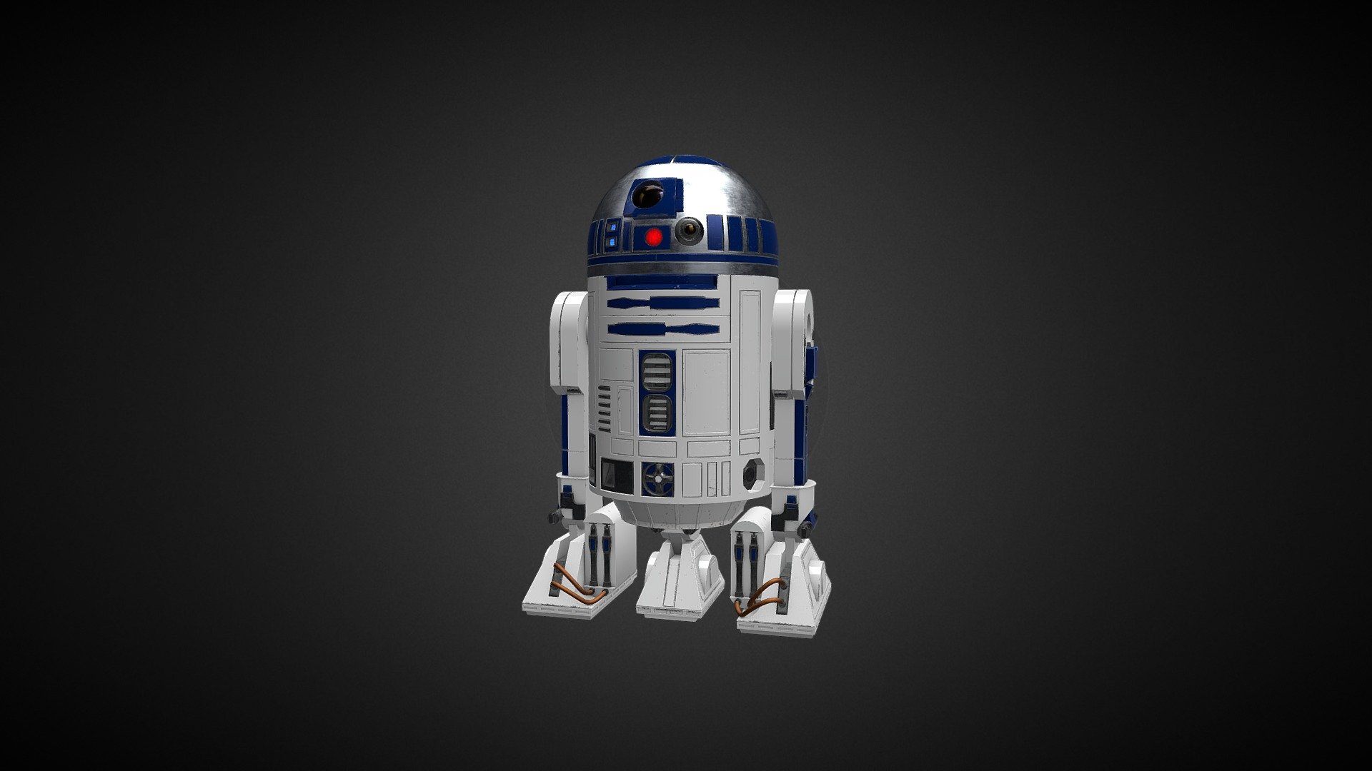R2-D2 - Download Free 3D model by raphi14 [d33553c] - Sketchfab