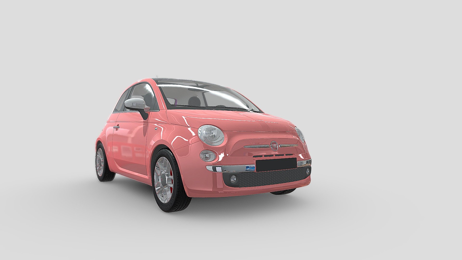 Fiat 500 model - 3D model by Giovanni Messina (@giovannimessina ...