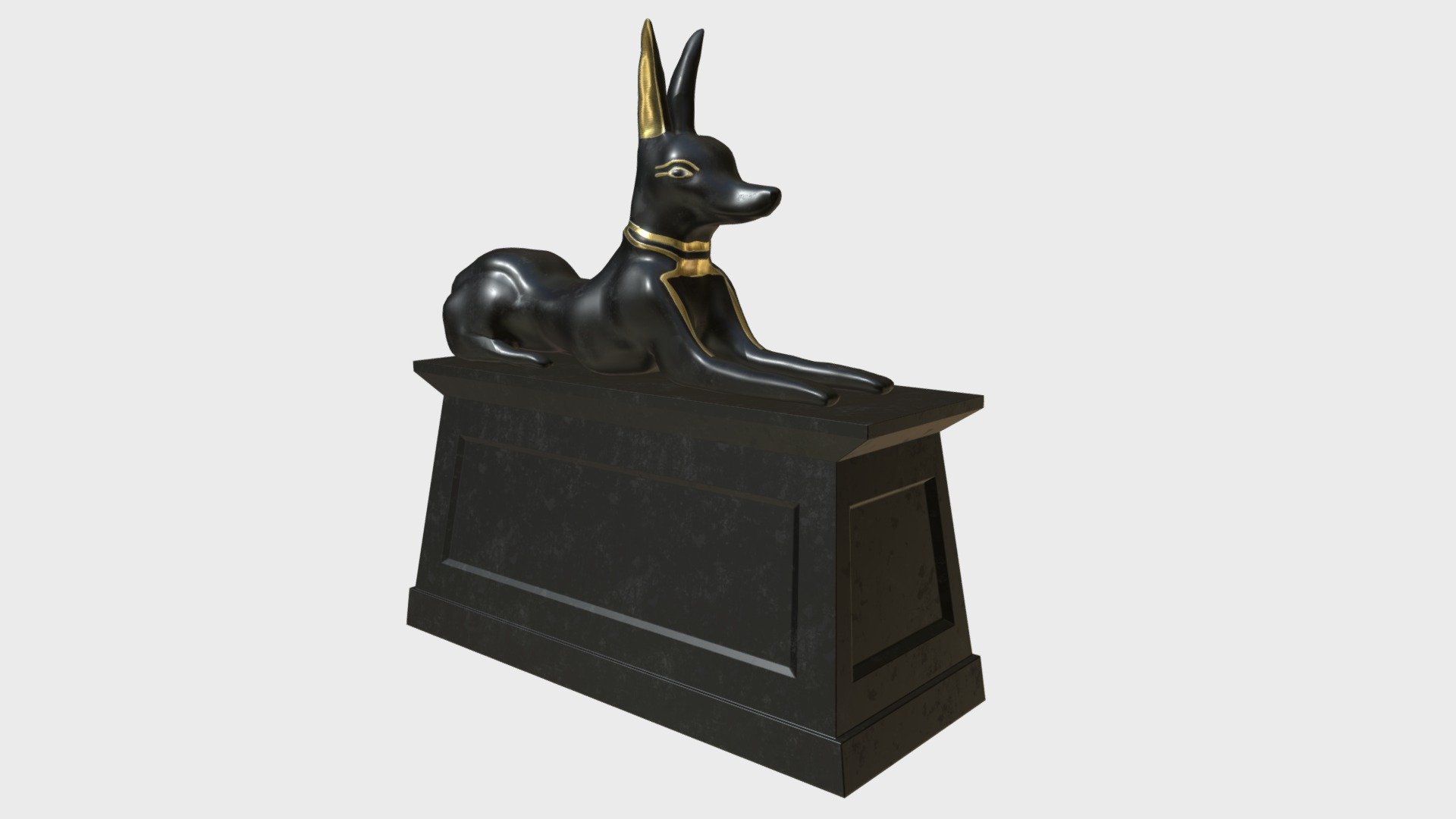 Anubis shrine - 3D model by FrancescoMilanese [d337e8f] - Sketchfab
