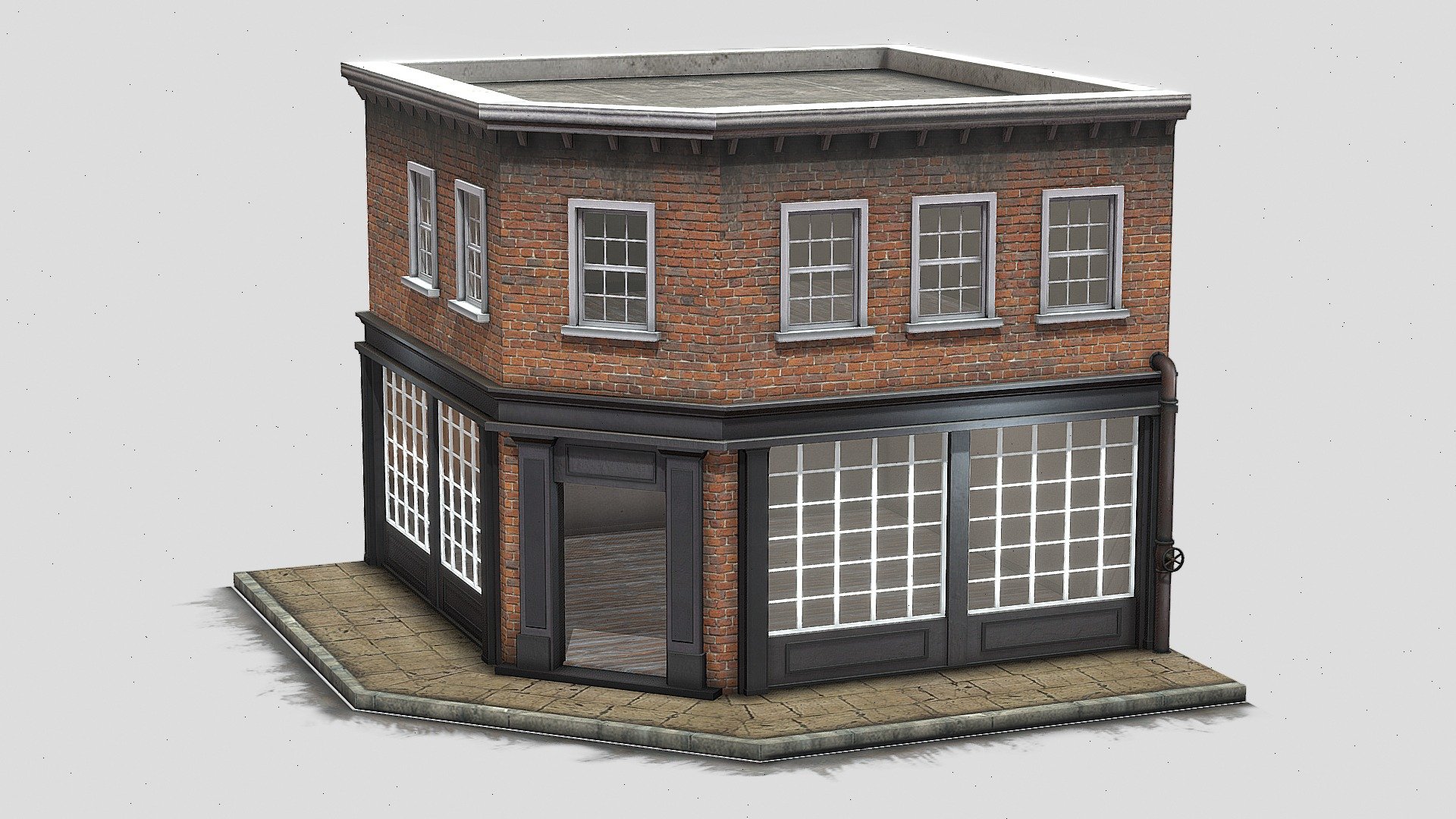 Old House 3D Model - 3D model by ₦₥₵ ฿₵ (@nmcbc) [d339856] - Sketchfab