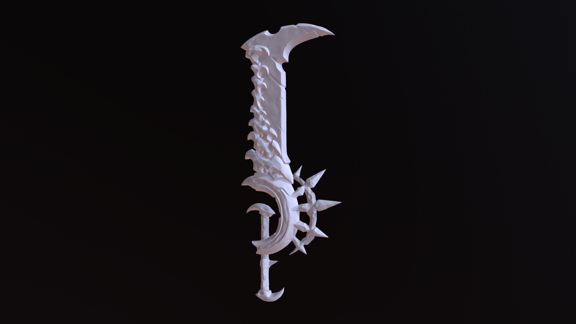 Skull Sickle Sculpt - 3D model by RyantheGeoffrey [d33a1db] - Sketchfab