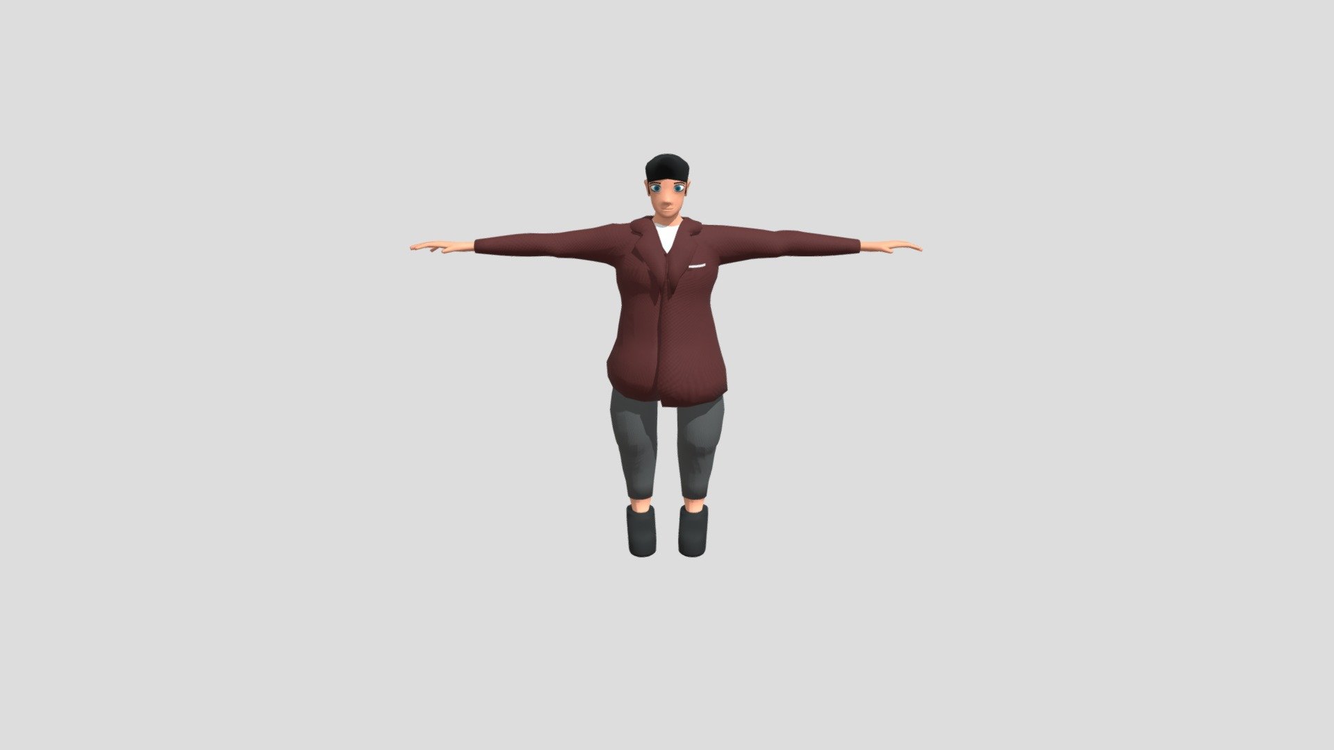 costum male character - Download Free 3D model by sabirama [d33aa74 ...