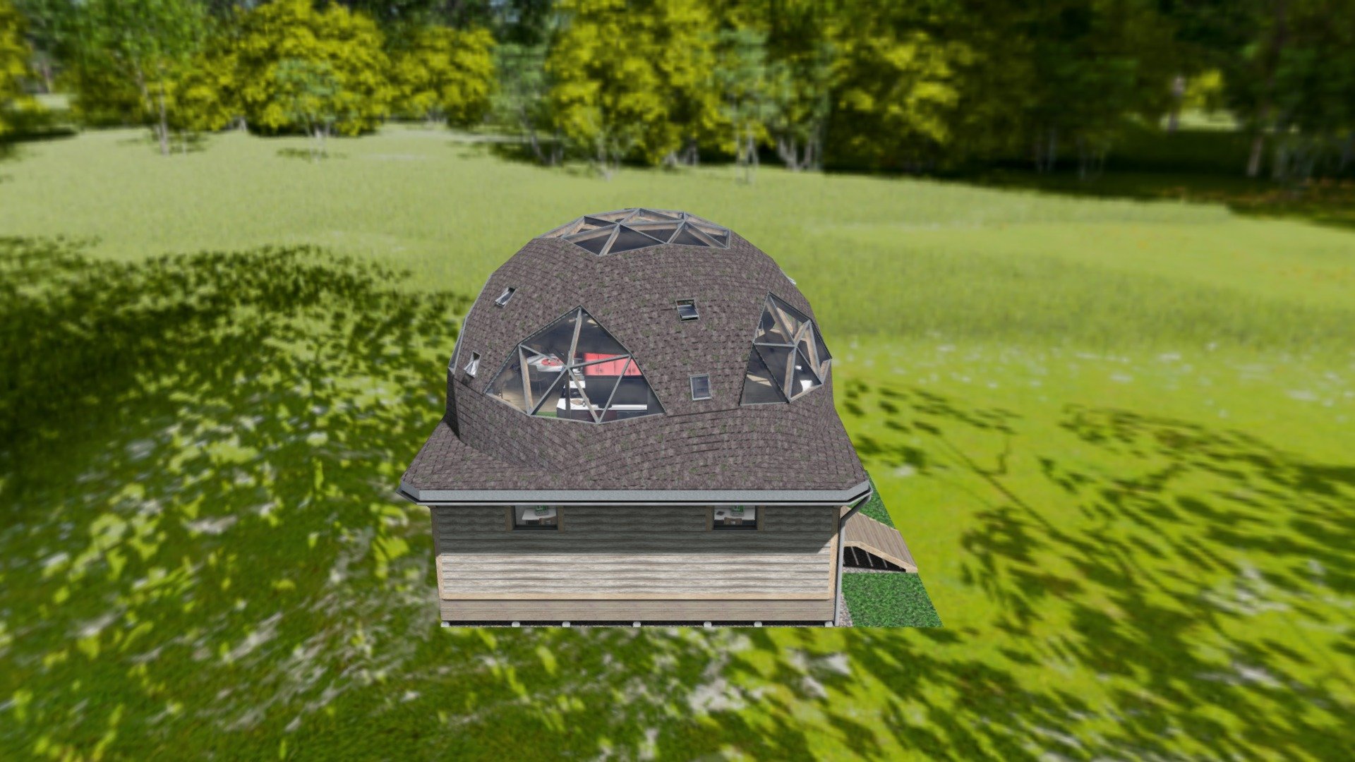 Dome house - Download Free 3D model by pjotr.van.schothorst [d33ac89 ...