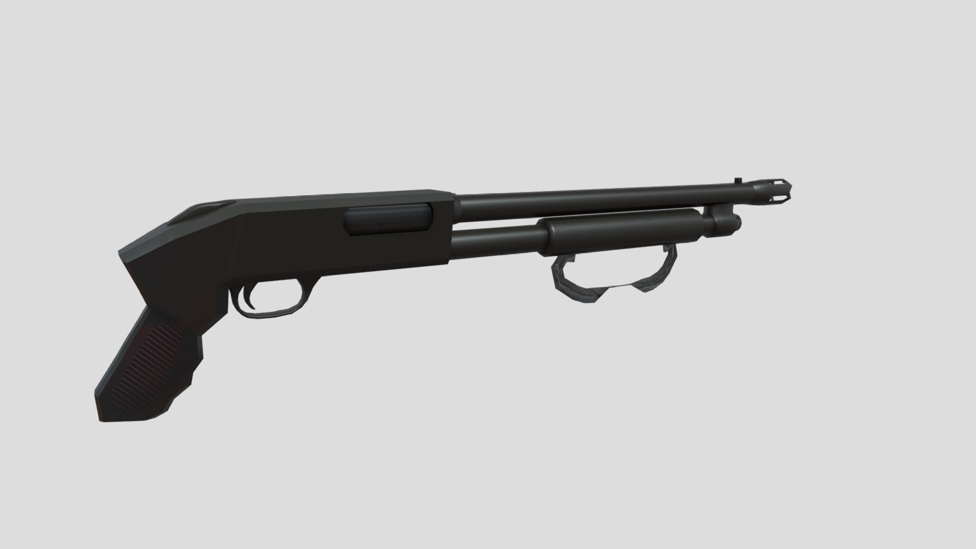 Shotgun - 3D model by VitaliyPalnikov [d33f3c0] - Sketchfab