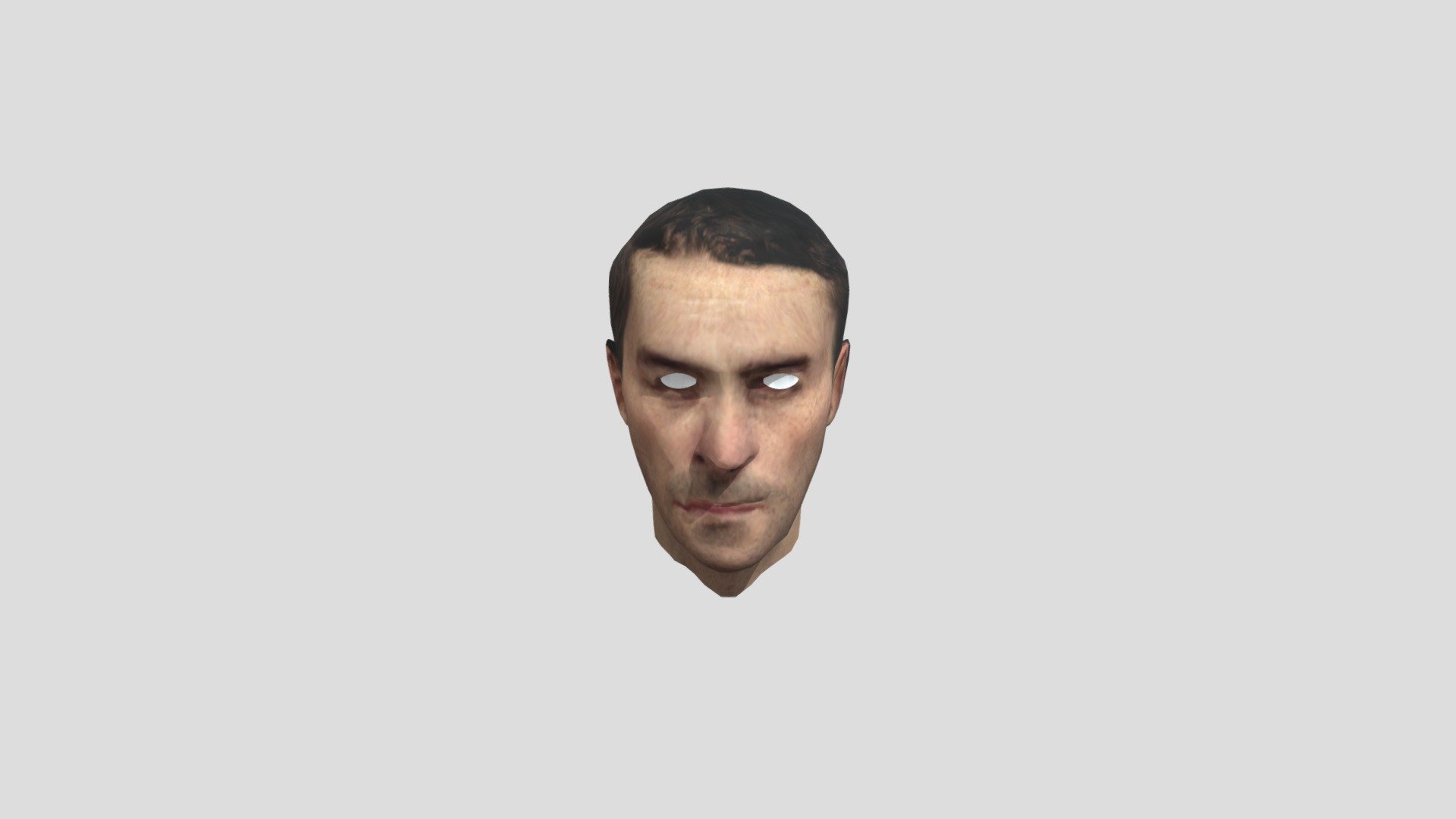 male-09-head - 3D model by michaelblidgen2016 [d34134e] - Sketchfab