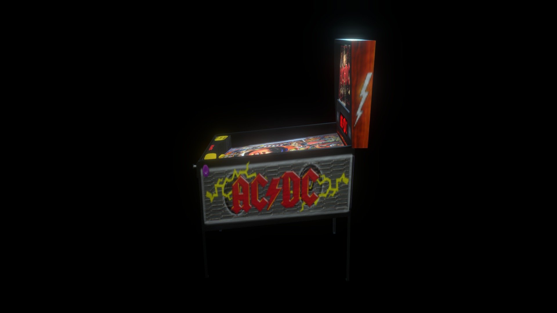 Pinball Machine - 3D model by Somar52 [d3436cd] - Sketchfab
