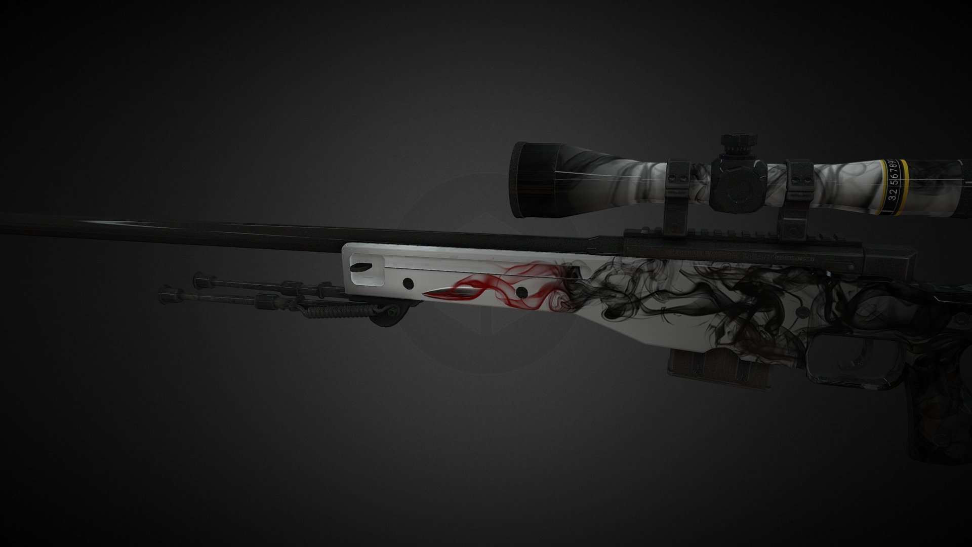 AWP | Dark Matter (Simple) - 3D model by B4AP [d347dd5] - Sketchfab