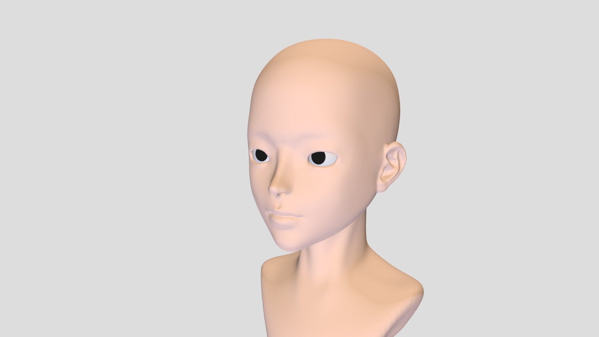 Face_068 - Download Free 3D model by ComputerCat (@ComputerCats ...
