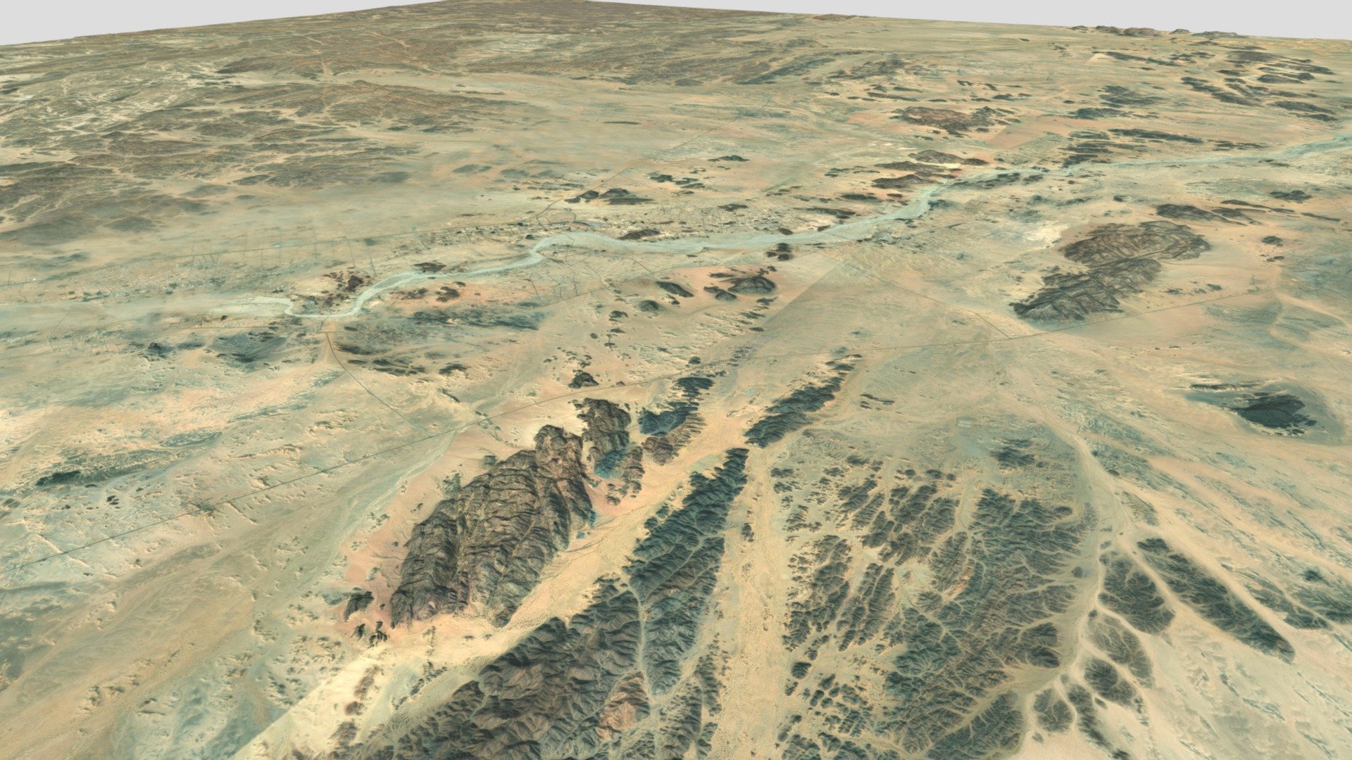 Mecca and the Red Sea Saudi Arabia - n20 e42 - Buy Royalty Free 3D ...