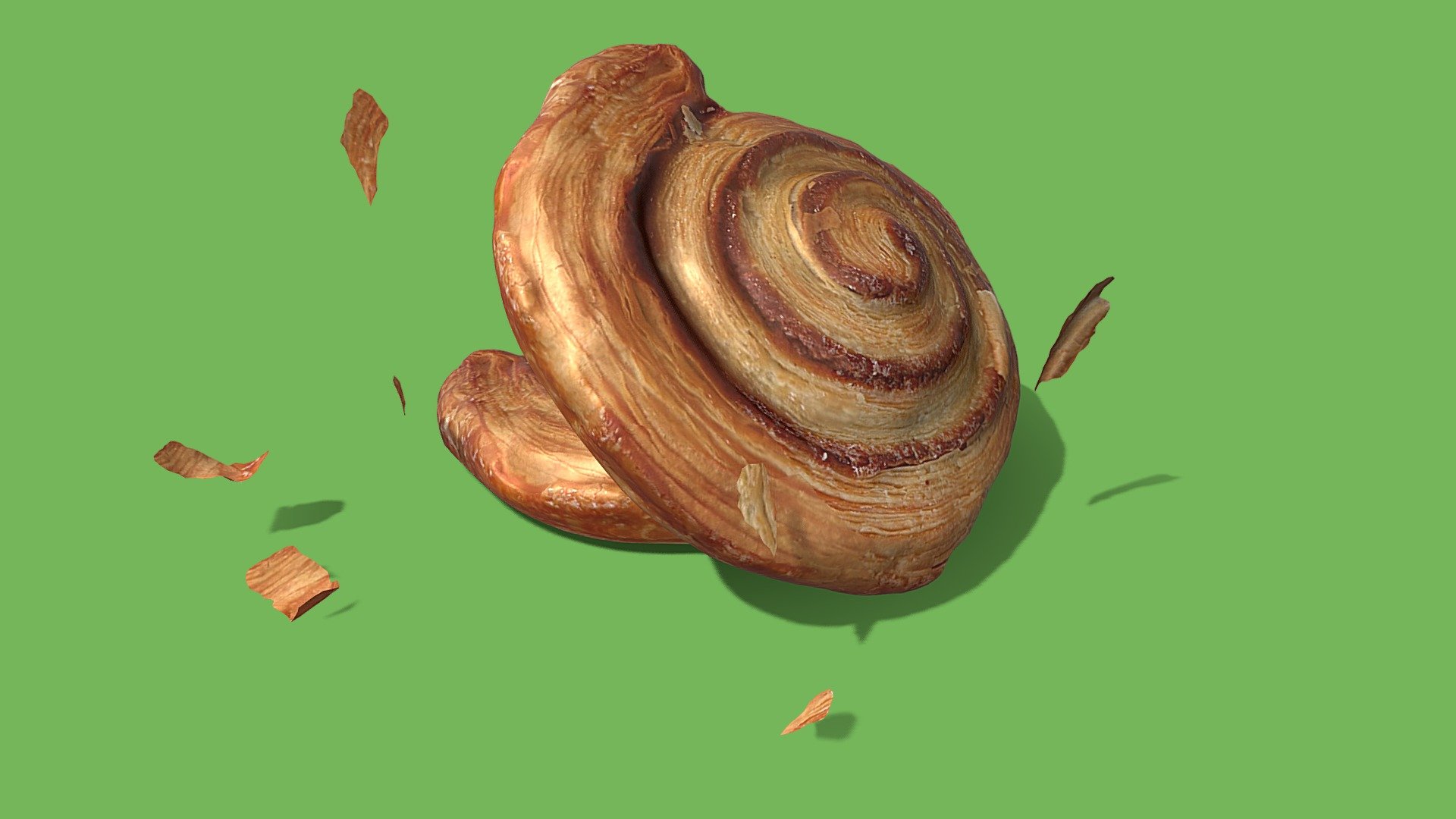 Cinnamon swirls - Buy Royalty Free 3D model by Lycortas [d34a7e6 ...