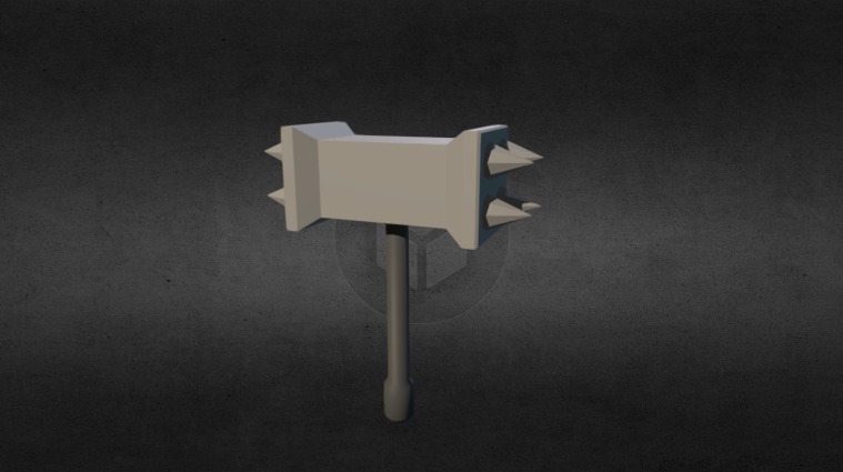 Low Poly Hammer - 3D model by Alessio De Luca (@alessio.deluca ...