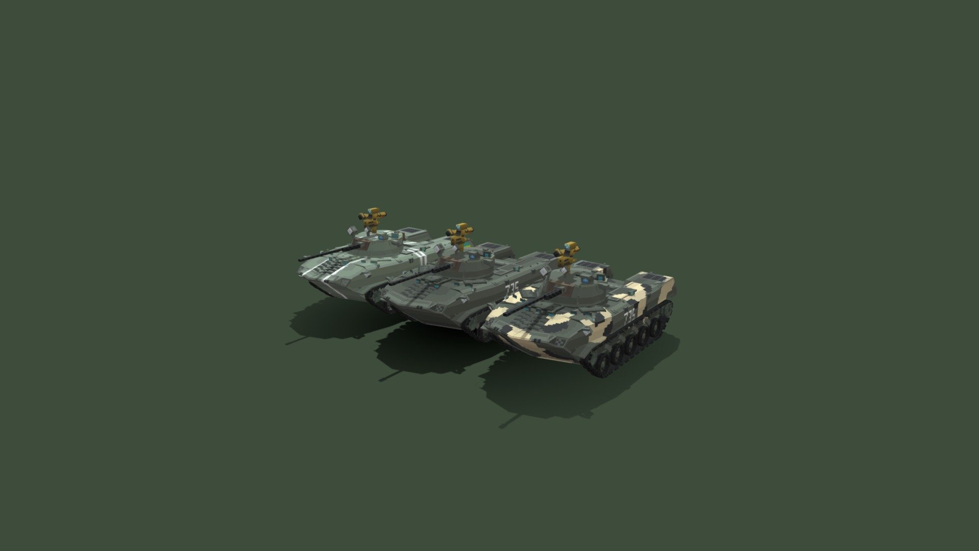 BMD-2 [LOW-POLY] - 3D model by BLACKOUT1987 (@blackout_198787) [d34db5a] - Sketchfab