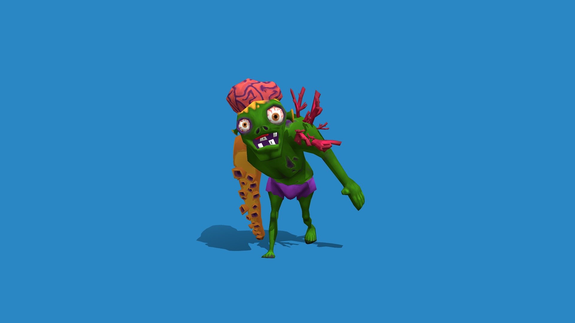 Zombie Octopus - 3D model by Luis.Otavio.Souza.Bambil [d34dc7e] - Sketchfab