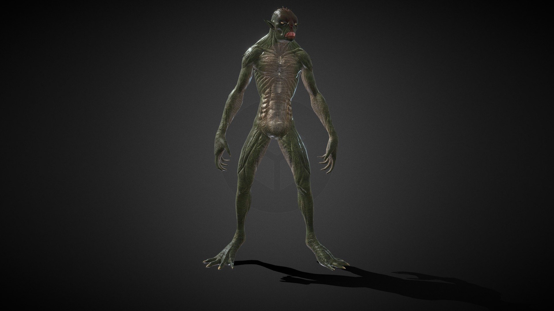 Fantasy Monster : Troll - 3D model by HATOGAME [d34e445] - Sketchfab